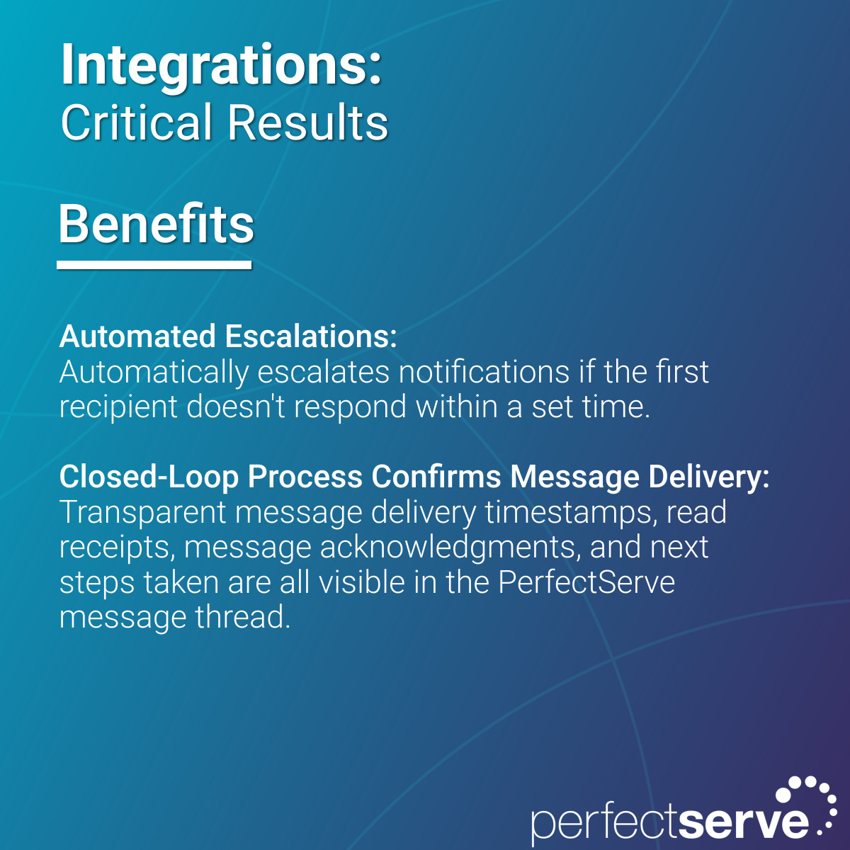 How to Deliver Faster Critical Lab Results - PerfectServe
